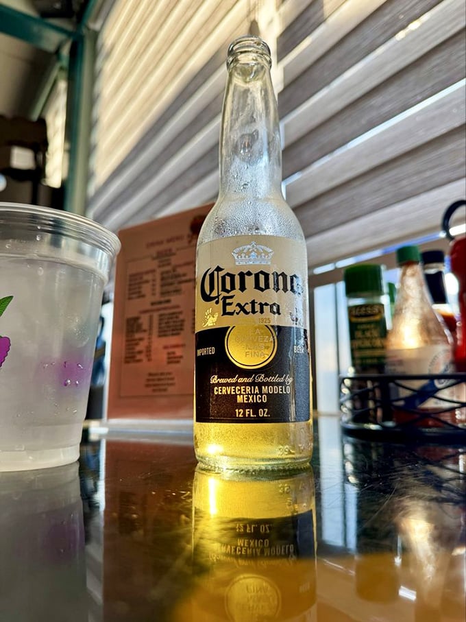 A cold Corona at the beach bar – sometimes the classics are classic for a reason.
