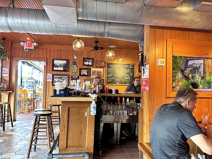 The ordering counter where grouper dreams become delicious reality, one sandwich at a time.