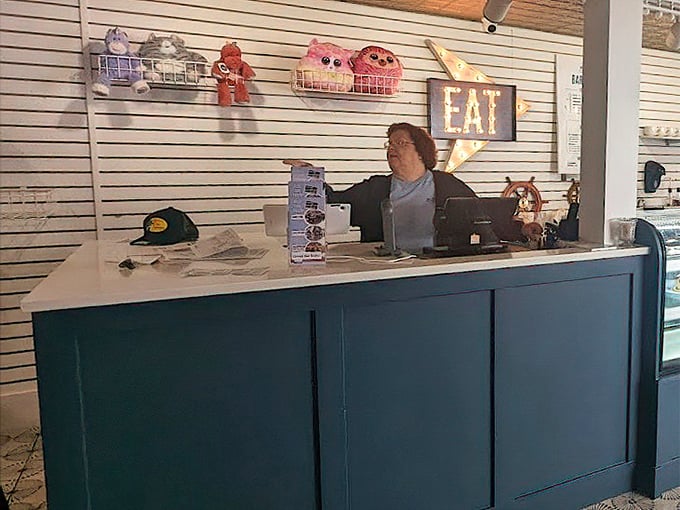 The counter staff stands ready, like breakfast concierges prepared to guide you through your most important meal decision of the day.