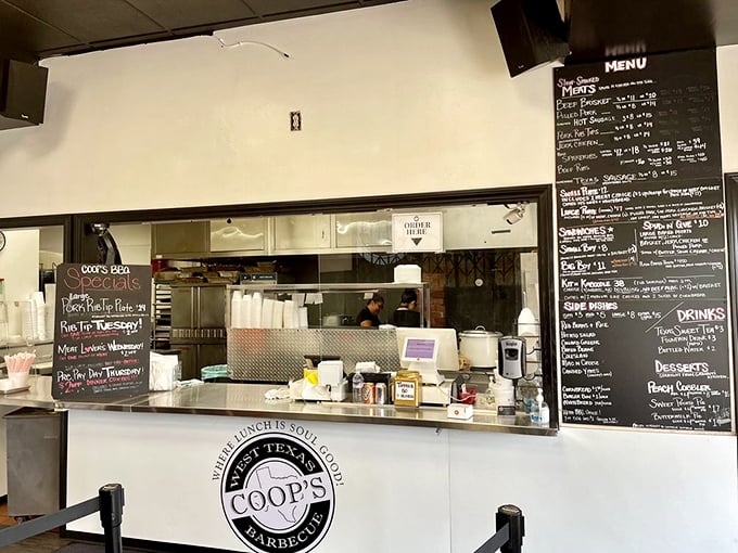 The ordering counter—where dreams are fulfilled and decisions matter. Choose wisely, but know there are no wrong answers.
