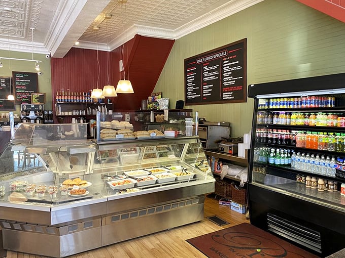 Behind that glass lies the answer to "What should we get?" The correct response is always "One of everything, please."