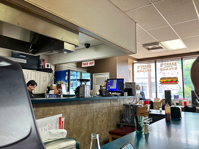 Behind the scenes where sandwich dreams come true—the kitchen at Barry's operates with the precision of a Swiss watch and the soul of Philadelphia.