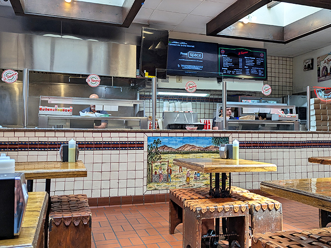 Where the magic happens. The open kitchen layout isn't for show—it's a stage where culinary traditions are honored daily.