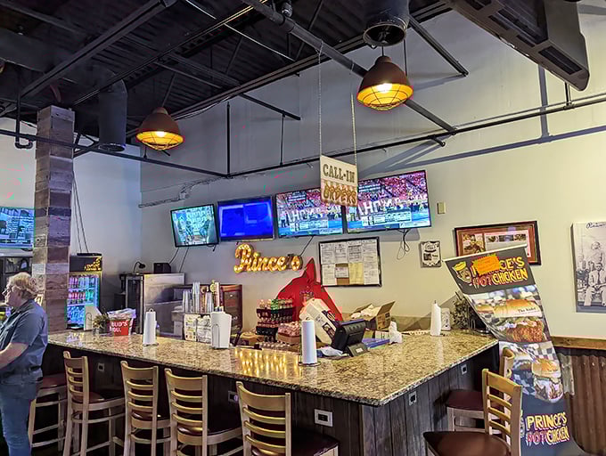 The counter where dreams and regrets are both handed over with equal efficiency and a knowing smile.
