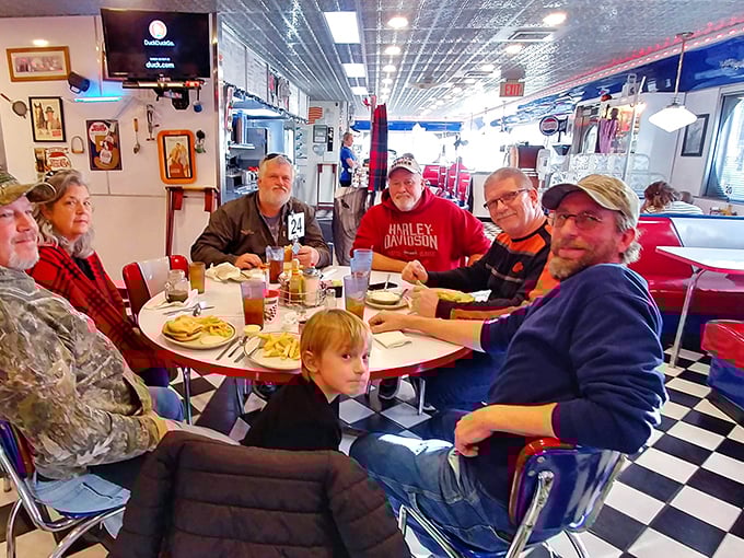 These aren't just customers, they're the unofficial board of directors—regulars who've earned their place at the round table of diner diplomacy.