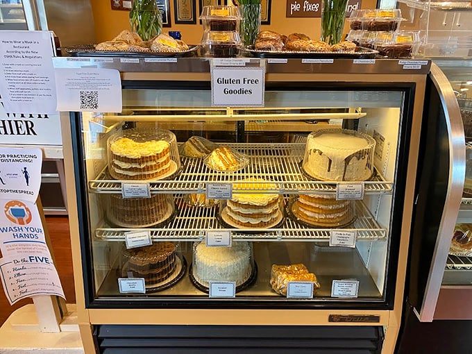 The display case: where willpower goes to die and "I'll just have a salad" transforms into "I'll take one of each, please."