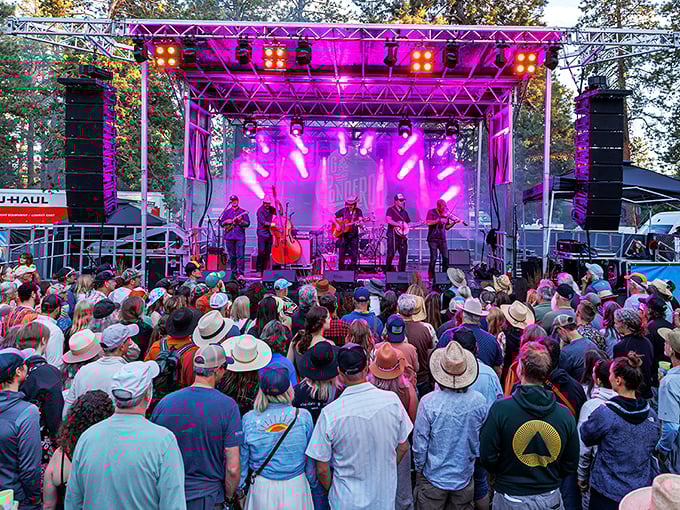At Sisters Folk Festival, the music sounds better because of the mountain air. That's not science, but after a few songs, you'll swear it's true.