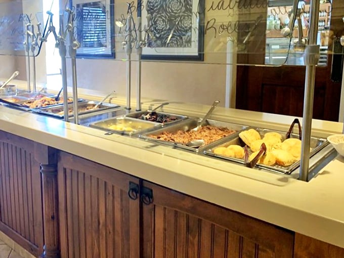 The lunch buffet – where indecision becomes a virtue and "I'll try a little of everything" is the only sensible approach.