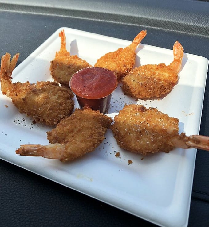 Fried shrimp that snap with such satisfying crispness, you'll momentarily forget you're in landlocked Pennsylvania and not at some coastal seafood shack.