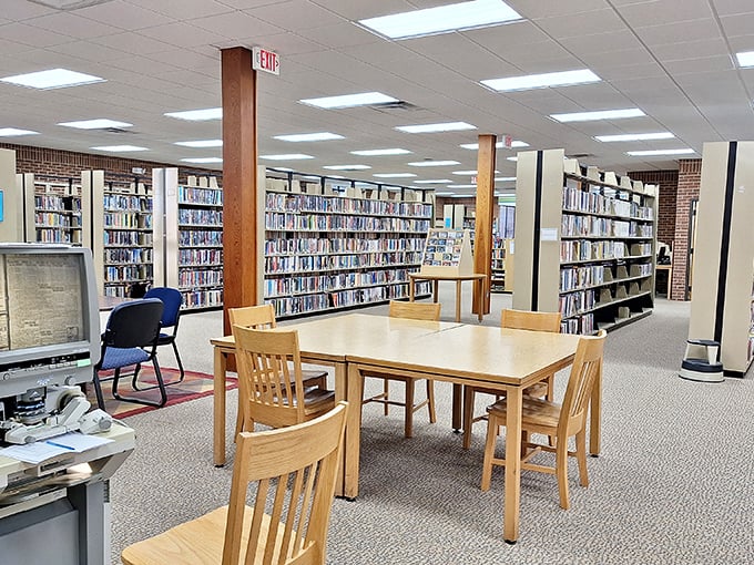 Hart County Library proves that paradise sometimes comes with reading chairs and perfectly organized shelves.
