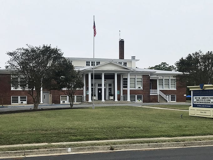 The Historic Onancock School proves that learning never goes out of style. Those columns have welcomed generations of curious minds.