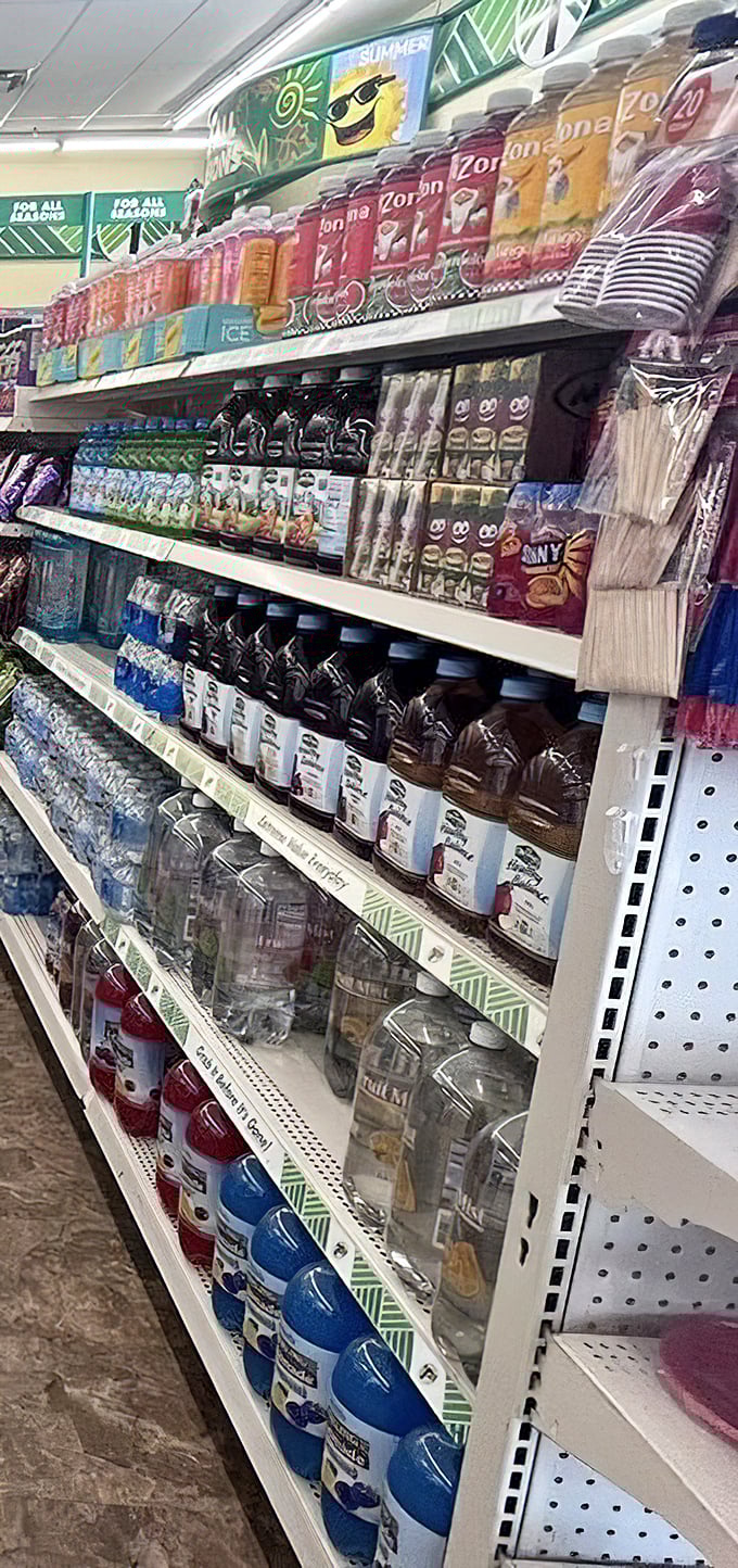 Hydration station extraordinaire! From fruit punch to iced tea, these colorful beverages promise refreshment without the convenience store markup.