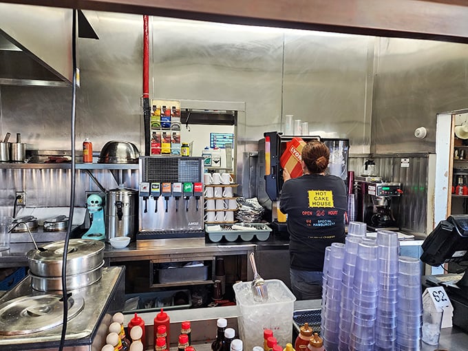 Behind every great diner is a kitchen where magic happens on well-seasoned grills that never truly cool down.