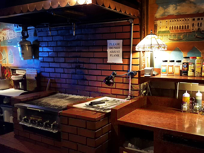 The grill station – where amateur chefs become temporary heroes and occasionally villains when they overcook someone's ribeye.