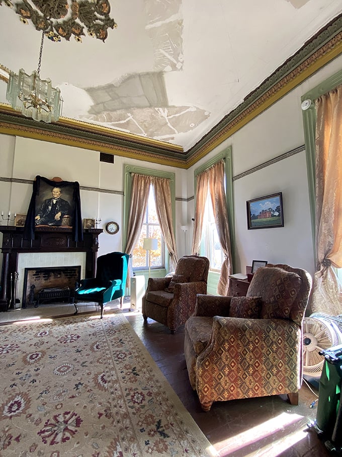 Elegant parlor rooms where important conversations shaped history – you can almost hear the echoes of meaningful discussions.