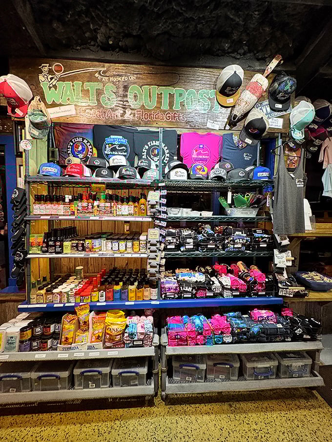 Walt's Outpost offers souvenirs that actually capture Florida's spirit. No tacky snow globes or plastic flamingos in sight.