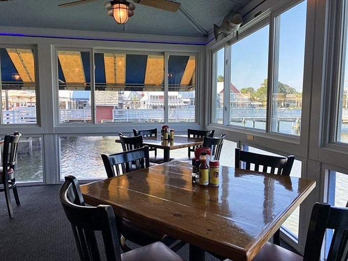 These waterfront views aren't just a backdrop – they're practically a supporting character in your dining experience.