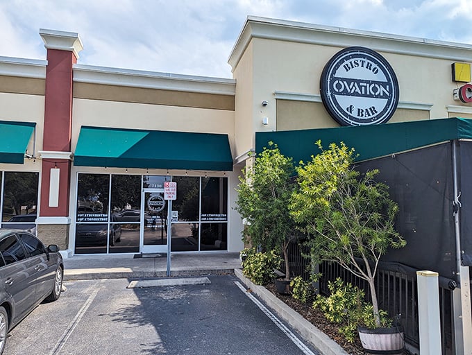 Ovation Bistro & Bar – where the only thing more satisfying than their menu is finding such easy parking right out front.