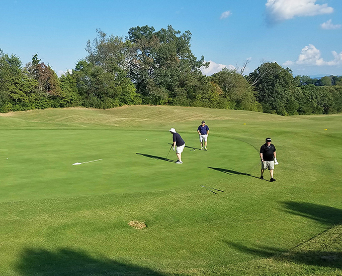 Golf in the shadow of the Smokies means every missed putt comes with a consolation prize—those mountain views that money can't buy.