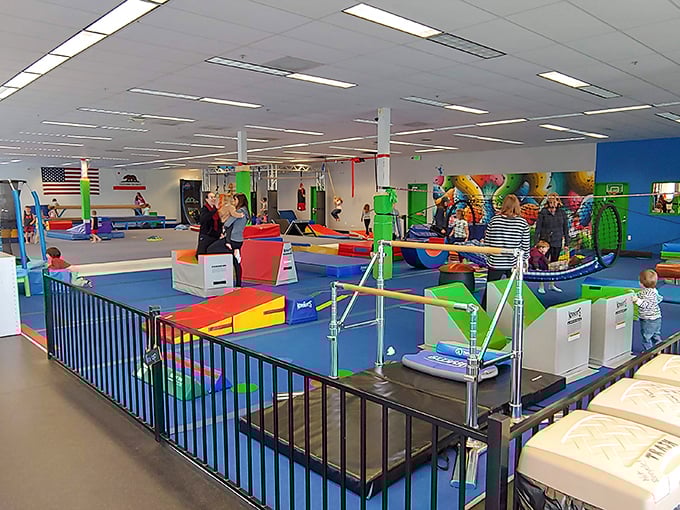 This indoor playground offers a genius solution for parents: "You shop for an hour while the kids burn energy here" – perhaps the most valuable bargain in the entire outlet.