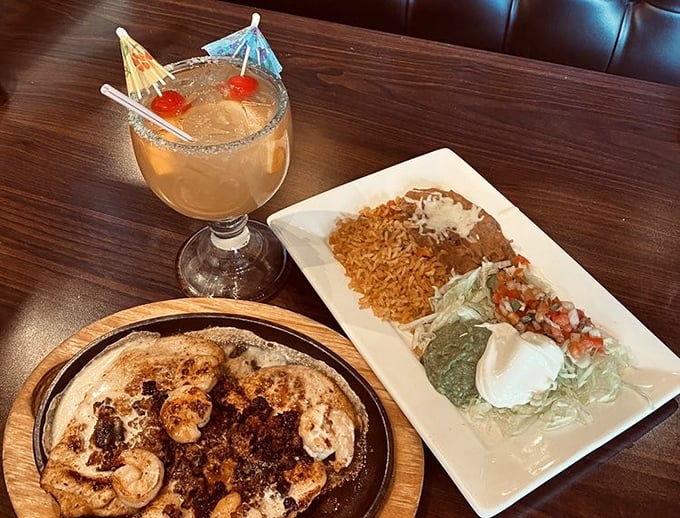 The margarita and fajita combo – a vacation for your taste buds that doesn't require using your PTO days.