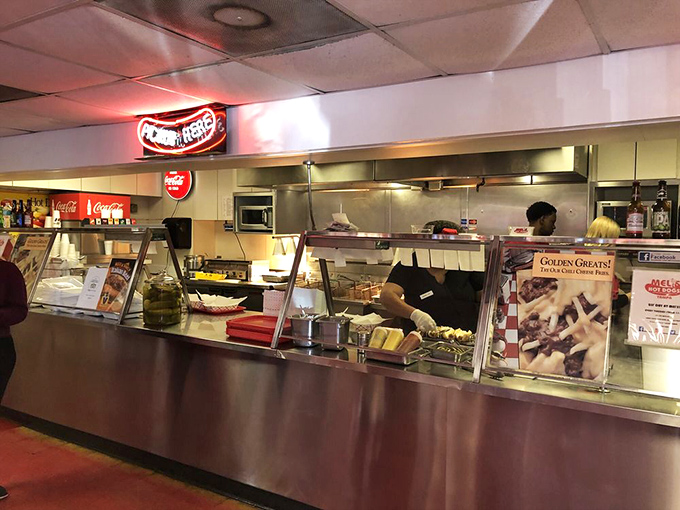 The service counter at Mel's operates with the precision of a symphony and the warmth of a family gathering – organized chaos at its most delicious.