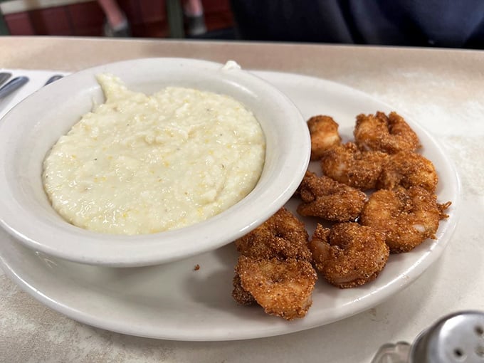 Shrimp and grits: the dish that convinces Northern visitors that maybe, just maybe, the South was right about something all along.