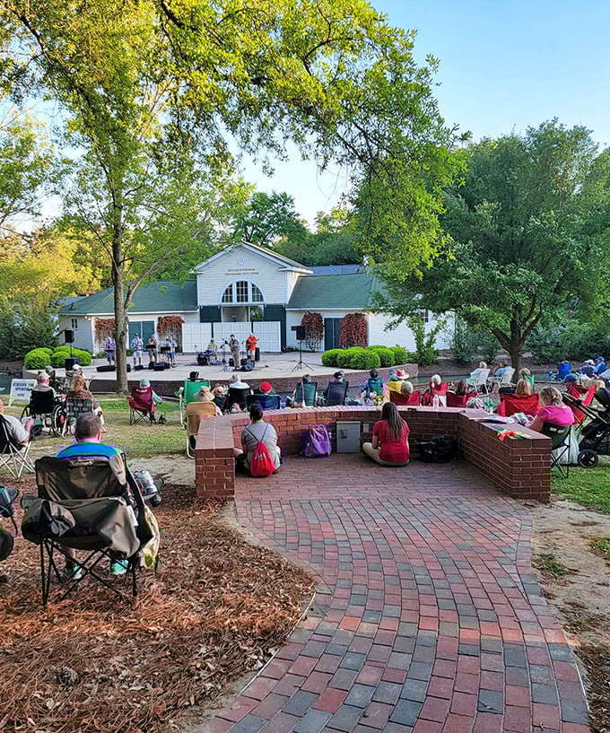 Community concerts at Hopelands Gardens bring locals together under open skies – proving that the best sound system is sometimes just fresh air.