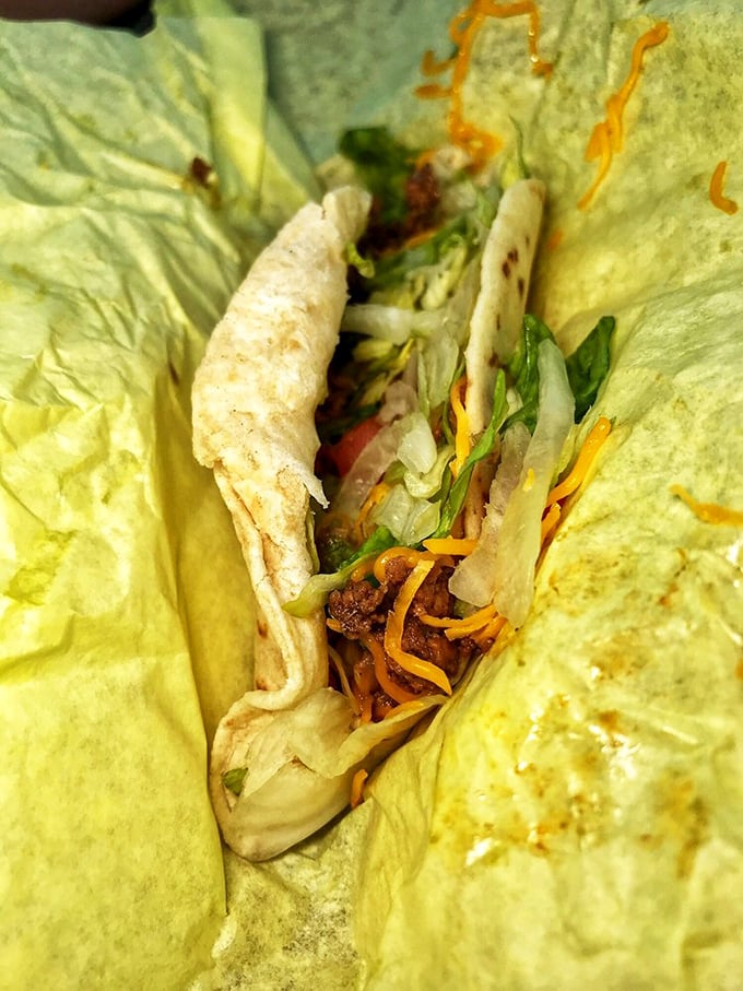The soft taco—deceptively simple yet profoundly satisfying—where fresh ingredients come together in perfect harmony on a warm tortilla.