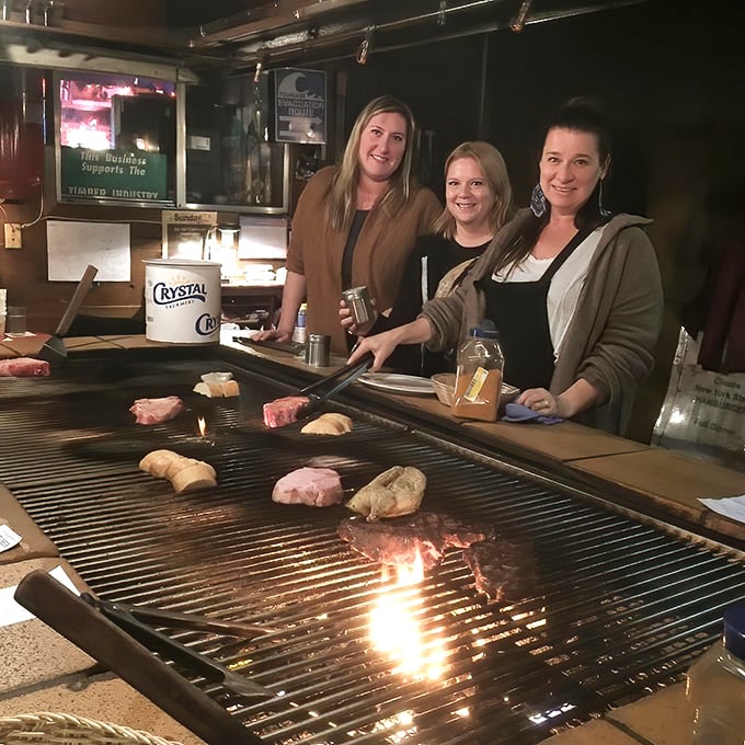 The communal grill brings strangers together in a primal ritual of fire and meat – it's dinner and entertainment rolled into one sizzling package.