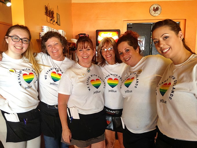 The staff at Dixie Belle's wears their pride on their sleeves—literally—creating the kind of welcoming atmosphere that keeps regulars coming back for years.