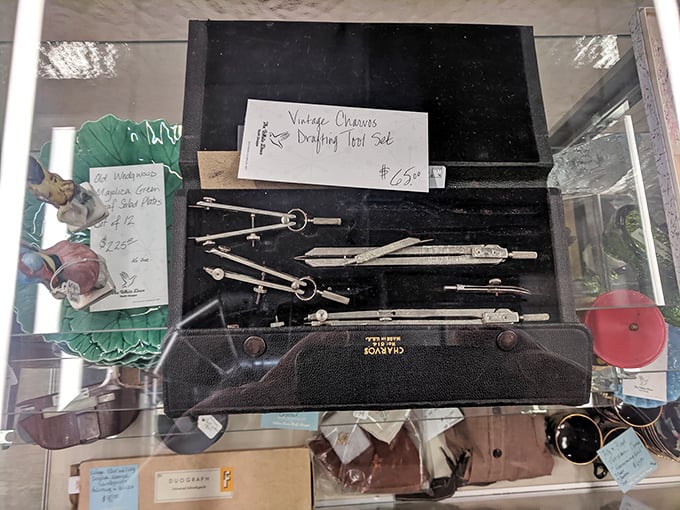 Vintage drafting tools remind us when precision instruments were built to last through generations of craftsmen's hands.
