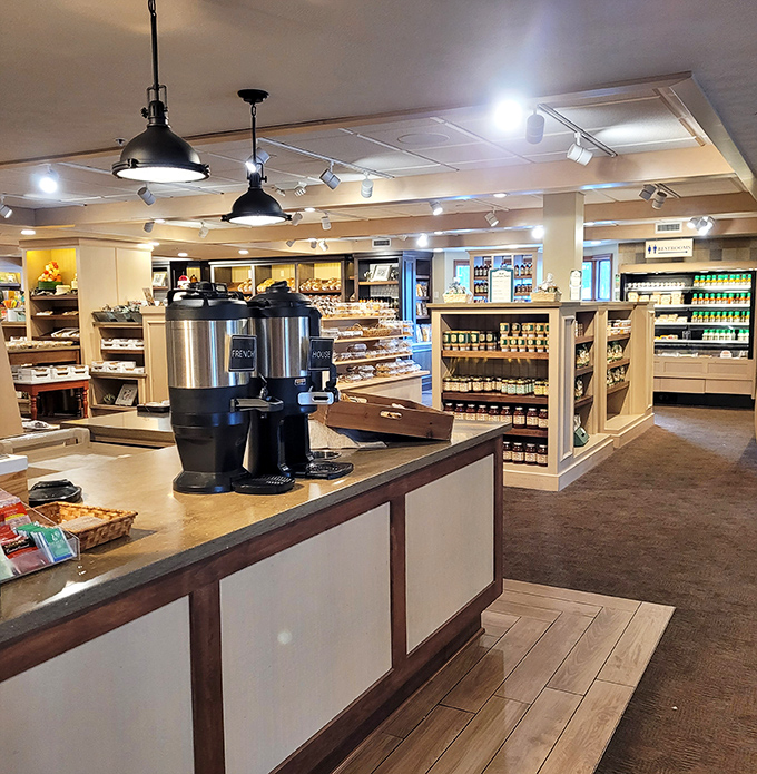 The bakery shop—where willpower goes to die and happiness comes home in a takeout box.