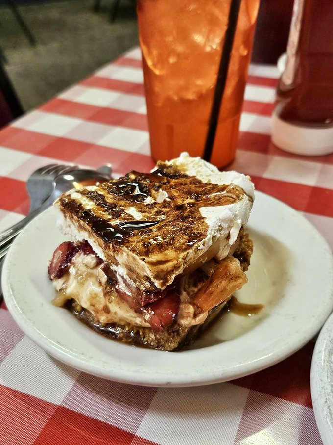 This isn't just dessert—it's an architectural achievement. Layers of sweetness that somehow manage to be both decadent and homey at once.