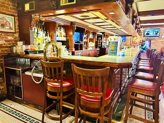 A bar that's witnessed first dates, celebrations, and "I needed to get out of the house" nights. Wood and brick that could tell stories if they could talk.
