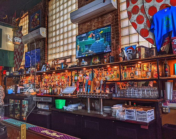 Behind the bar lies liquid alchemy – where craft beers flow and cocktails are mixed with the confidence that comes from years of perfecting recipes.