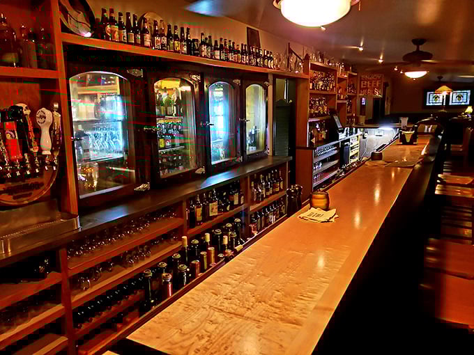 The bar isn't just well-stocked—it's a museum of spirits where bartenders are the curators of your evening's enjoyment.
