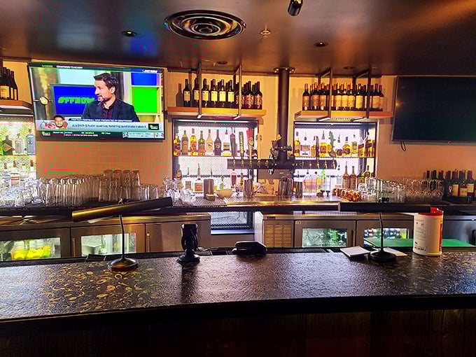 The well-stocked bar isn't just serving drinks—it's offering liquid personality tests. Your order says more about you than your zodiac sign.