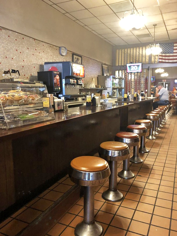 These counter stools have supported generations of Ohioans – each one perfectly worn in like your favorite baseball glove.
