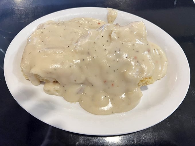 Biscuits and gravy – the Southern comfort food that's worth every delicious calorie and the inevitable food coma that follows.