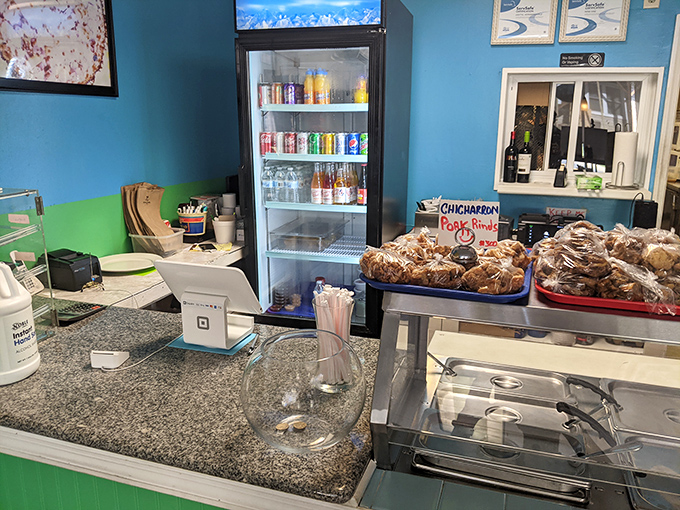 Behind every great Cuban meal is a counter like this—stocked with refreshments and homemade treats that whisper, "There's always room for one more bite."
