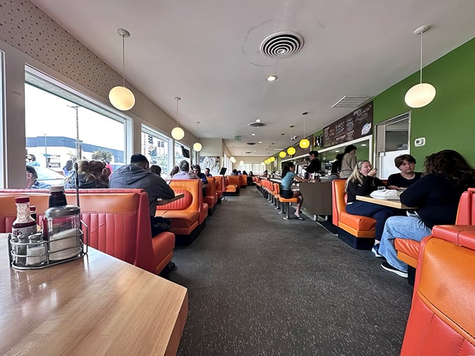 A full house at Cindy's isn't just customers—it's a community of food lovers making pilgrimages to the altar of perfect diner fare.