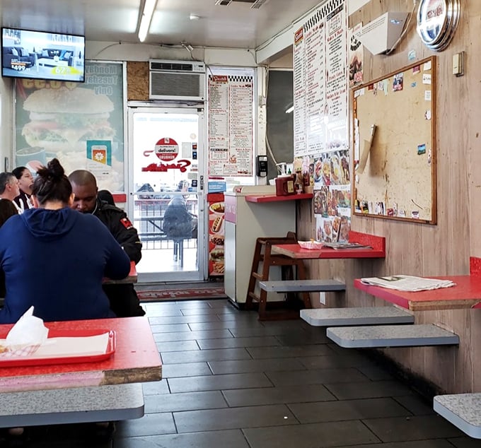 Where hungry locals gather, knowing that some culinary traditions—like waiting in line for something delicious—never need updating.