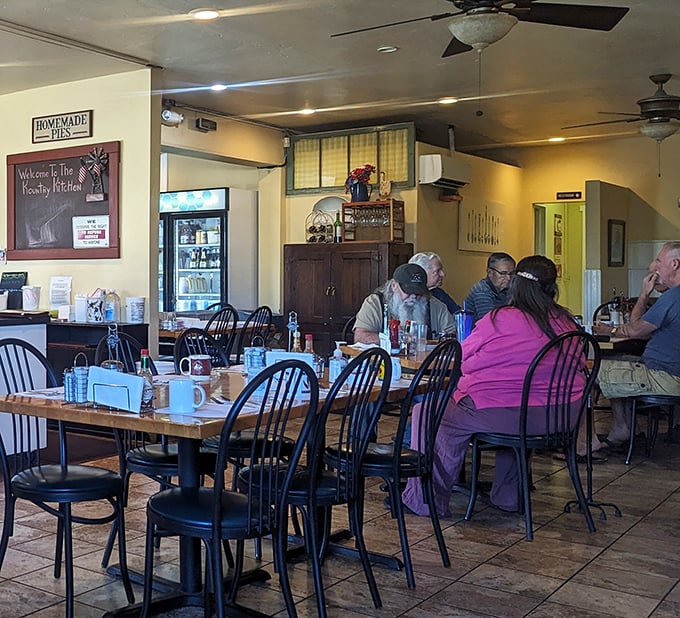 Regulars gather around tables like old friends at a reunion—because in places like this, that's exactly what they become over coffee and conversation.