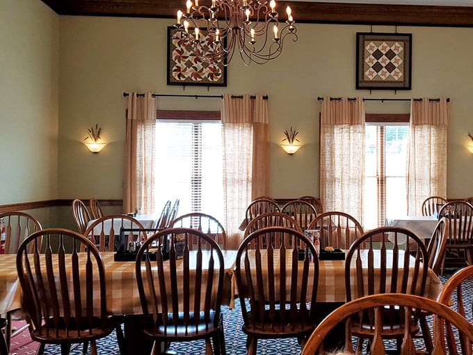 Dining rooms designed for lingering conversations, where every table feels like the best seat in the house.