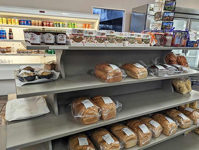 Freshly baked bread lined up like soldiers ready for duty. Their mission: to accompany your soup with distinction.