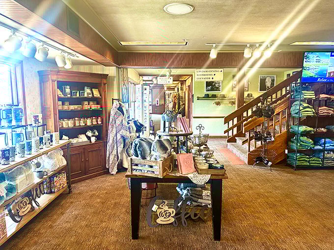 A gift shop that celebrates craftsmanship over kitsch, offering treasures that will outlast the souvenir t-shirts gathering dust in your drawer.