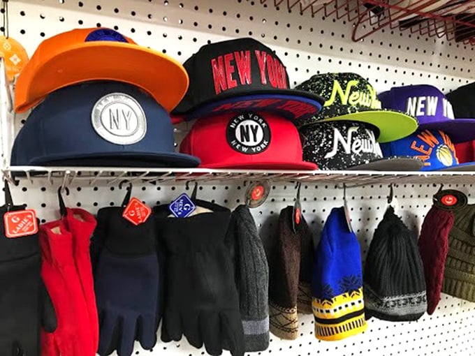 Hat heaven for sports fans! These colorful caps let you pledge allegiance to your team while simultaneously hiding that thinning spot.