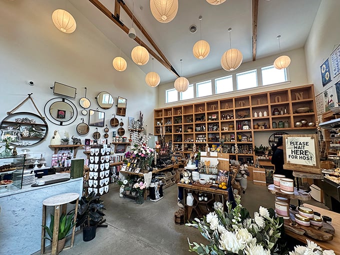 The retail section isn't just shopping—it's a treasure hunt for kitchen goods that will make your friends ask, "Where did you find that?"