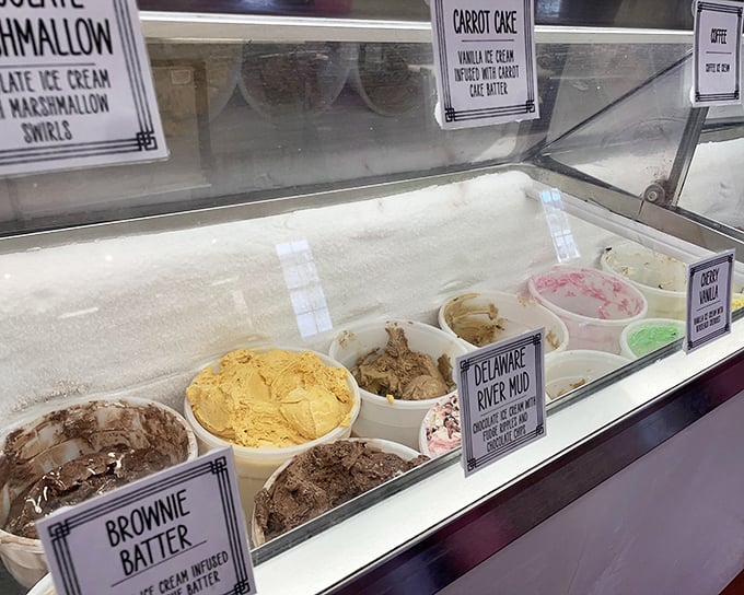 Brownie Batter and Delaware River Mud aren't just flavors—they're edible postcards from a small Pennsylvania town with big taste.
